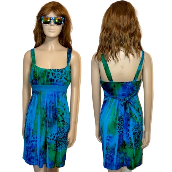 Jodi Kristopher | Dresses | 42 Jodi Kristopher Vibrant Aqua Cocktail ...
